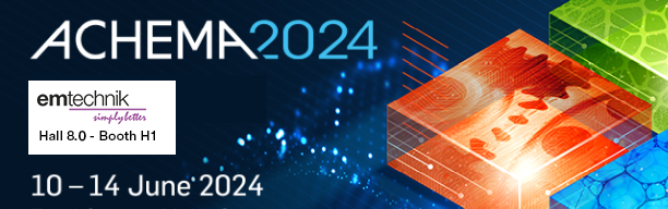 EM-Technik are to exhibit at ACHEMA 2024 | EM Technik
